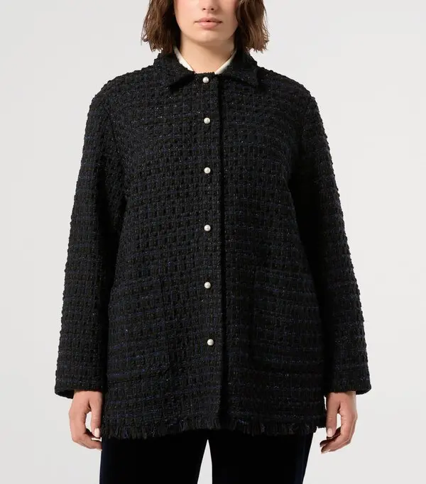 Marina Rinaldi Linen Woven Jacket