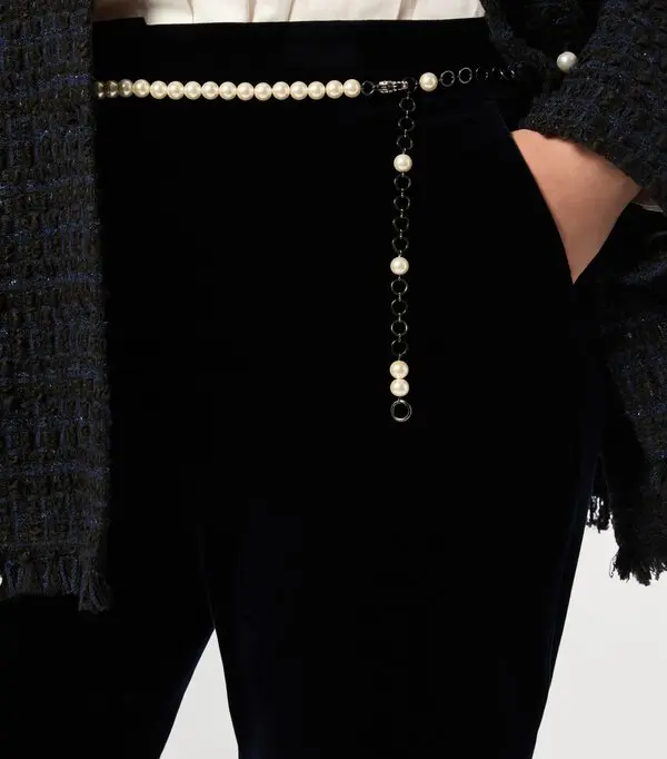 Marina Rinaldi Faux Pearl Belt