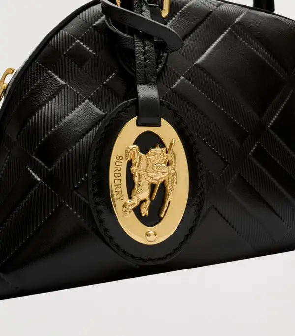 Burberry Mini Leather Primrose Top-handle Bag