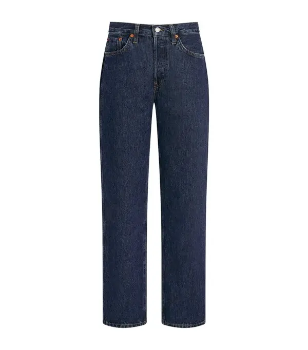 RE-DONE Organic Cotton Loose High-rise Jeans