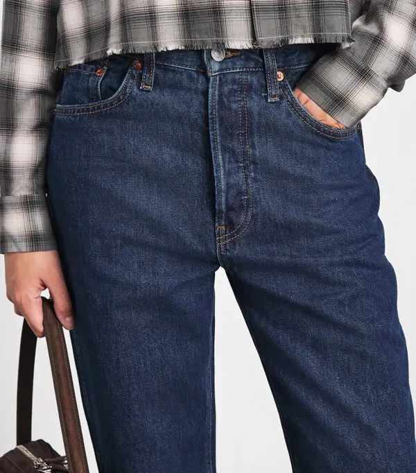 RE-DONE Organic Cotton Loose High-rise Jeans
