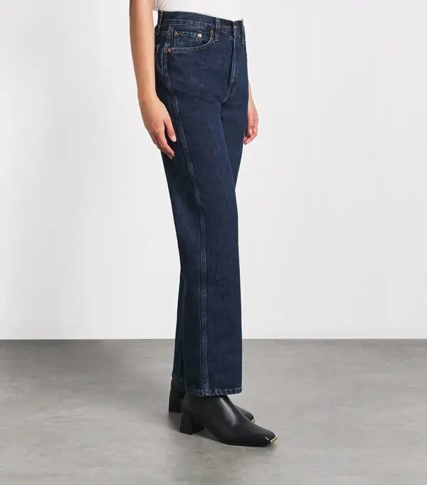 RE-DONE Organic Cotton Loose High-rise Jeans