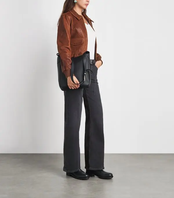 RE-DONE Laurel Mid-rise Wide-leg Jeans