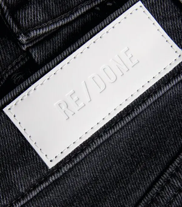 RE-DONE Laurel Mid-rise Wide-leg Jeans