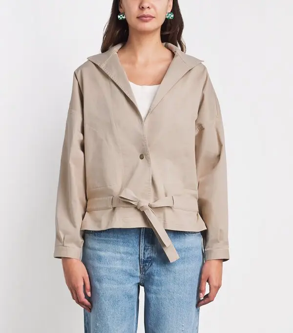 RE-DONE Stretch-cotton Debbie Bomber Jacket