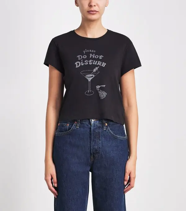 RE-DONE Cotton Dnd Print Boxy T-shirt