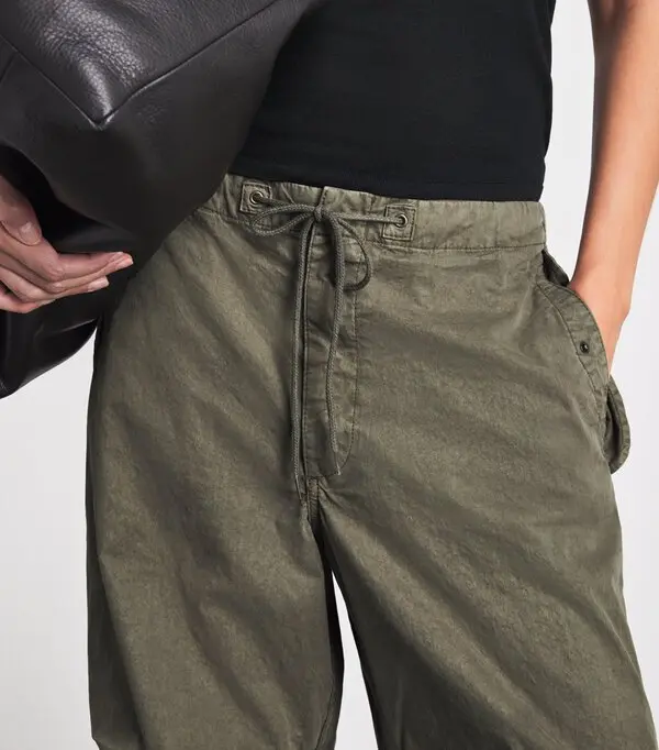 RE-DONE Cotton-blend Outer Cargo Trousers
