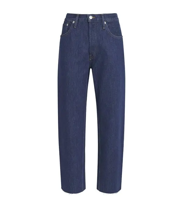 RE-DONE Nico Mid-rise Barrel-leg Jeans