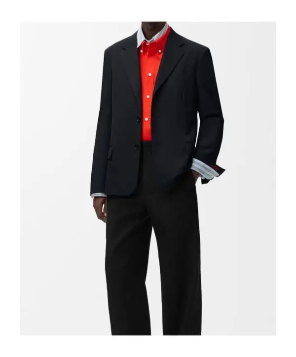 Loewe Notch-lapel Wool Blazer