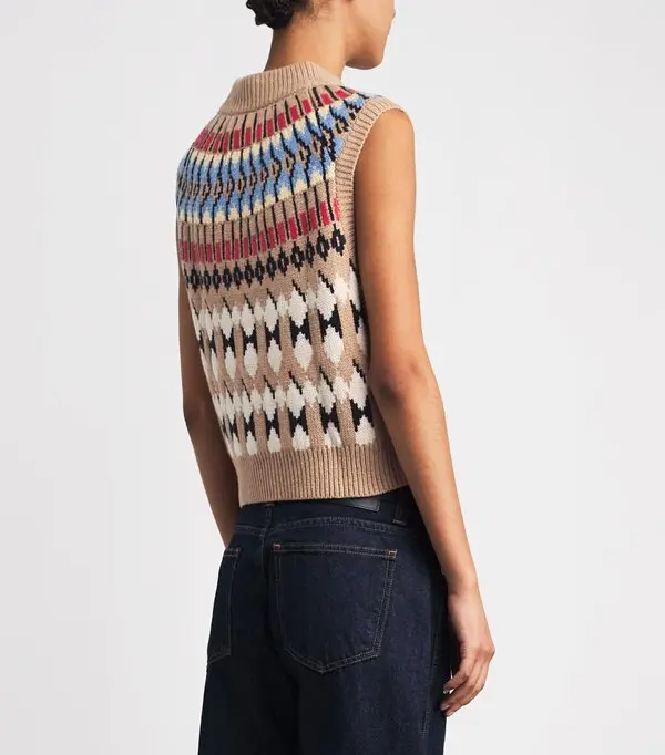 Polo Ralph Lauren Wool-cashmere Fair Isle Sweater Vest