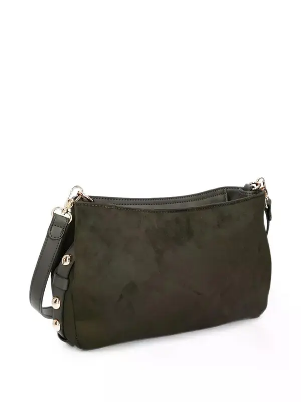 Liu Jo Suede-effect Studded Shoulder Bag - Green