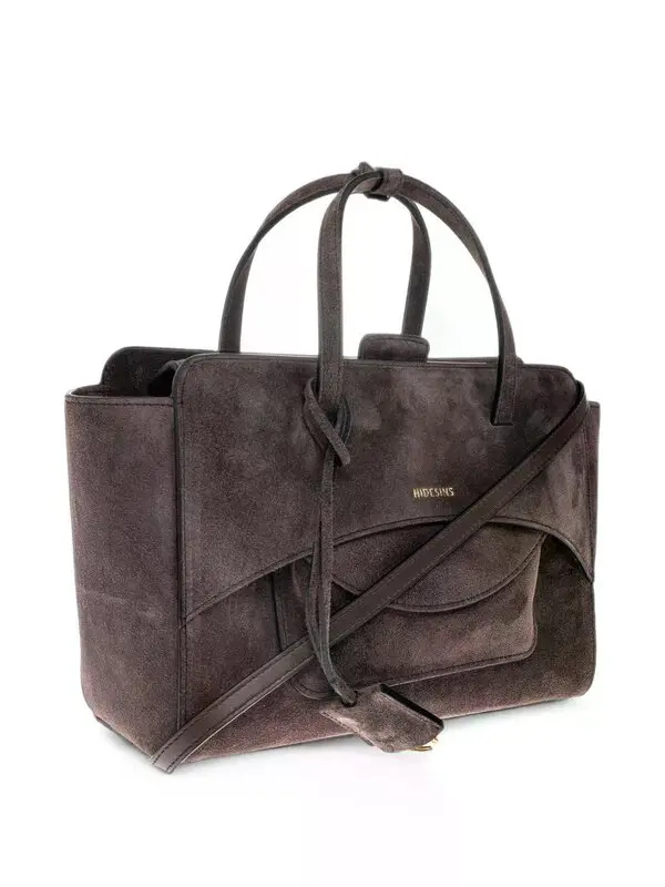 HIDESINS Medium Flap Leather Tote Bag