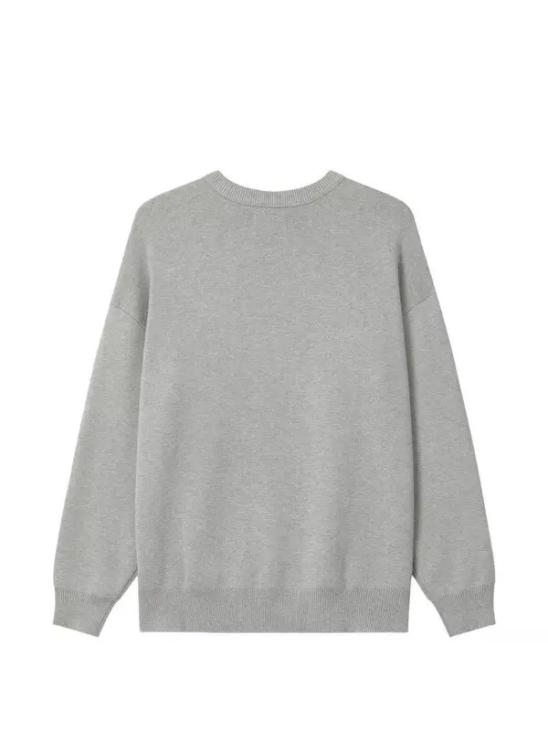 CHOCOOLATE Logo-print Drop-shoulder Sweater