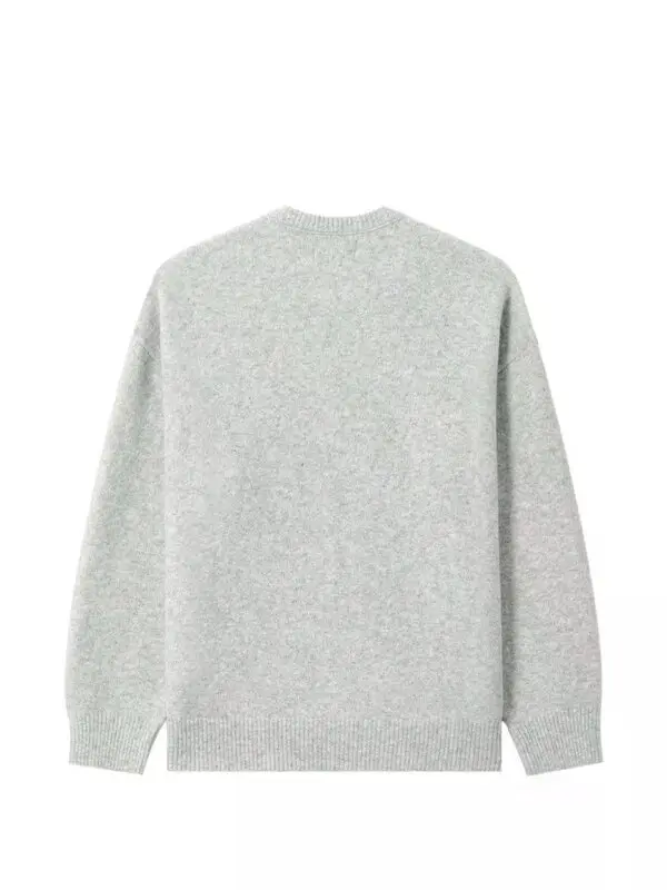 CHOCOOLATE Intarsia-knit Crew-neck Sweater