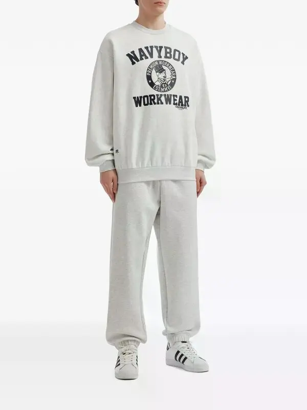 CHOCOOLATE Embroidered-motif Track Pants