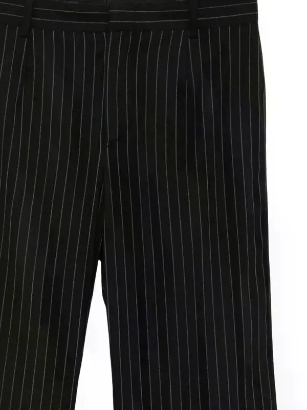Gucci 2010s Pinstripe Straight-leg Trousers