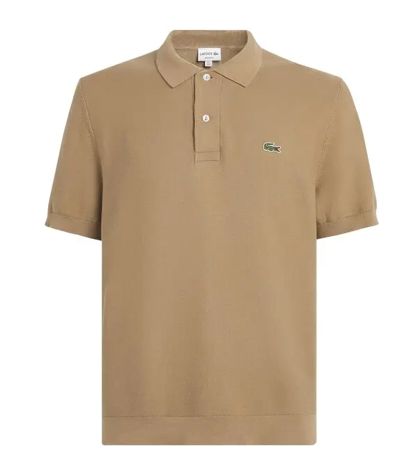 Lacoste Cotton Knitted Polo Shirt