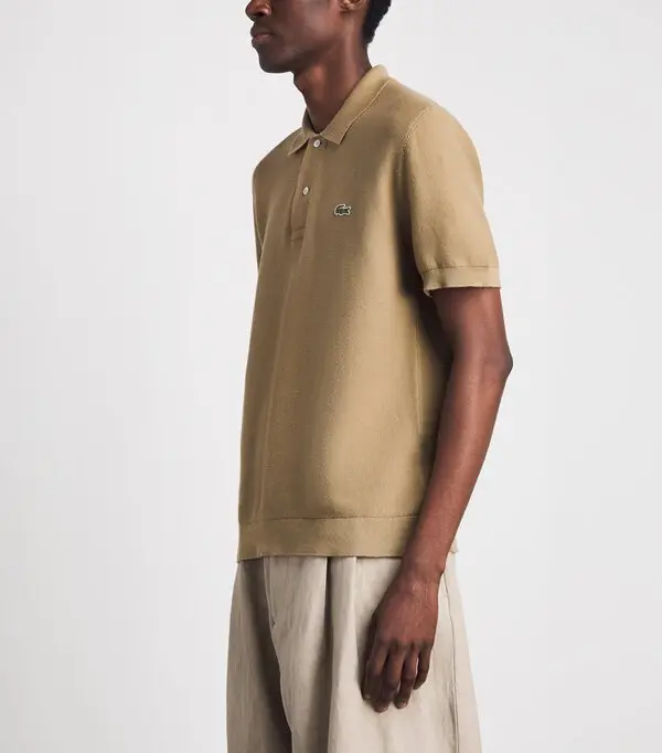 Lacoste Cotton Knitted Polo Shirt