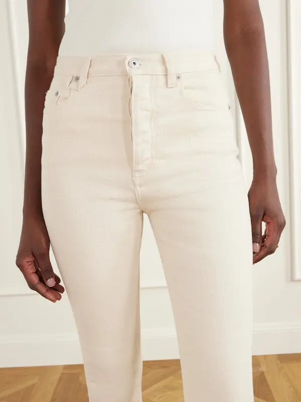 Jacquemus High-rise Skinny-leg Jeans - Neutrals