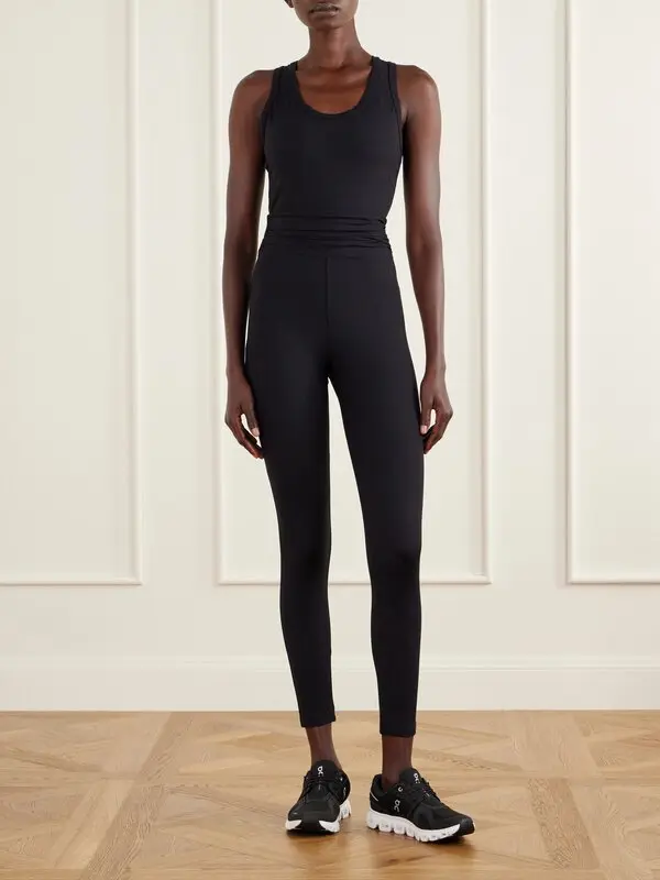 ERES Nellie Ruched Ribbed Stretch-jersey Jumpsuit