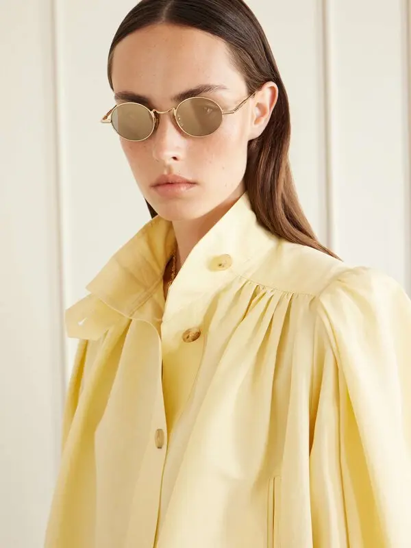 Chloé Round-frame -tone Sunglasses