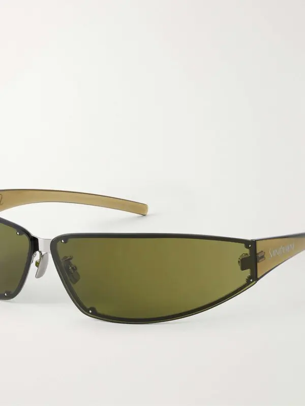 Saint Laurent Sl 963 Square-frame -tone Sunglasses