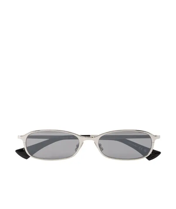 Saint Laurent Sl 934 Mia Round-frame -tone Sunglasses - Silver