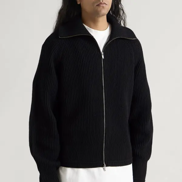 ENTIRE STUDIOS Blimp Full Zip - Black