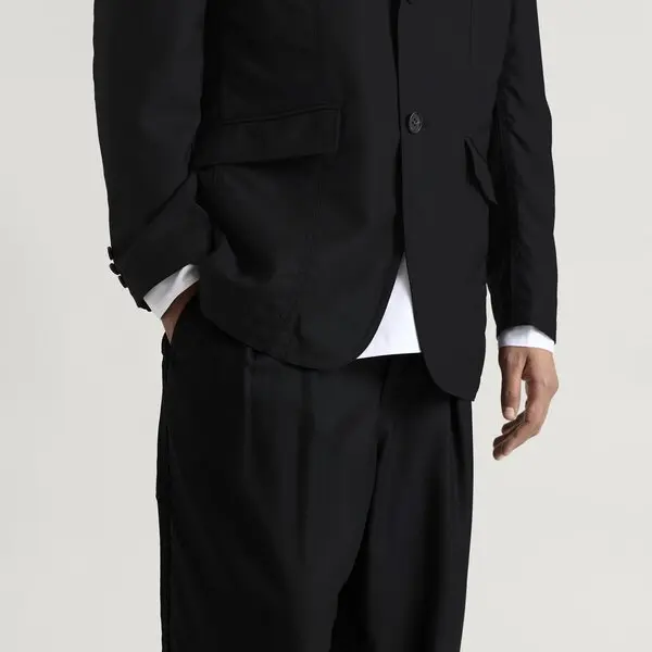 Comme Des Garçons Wool Gabardine Trousers