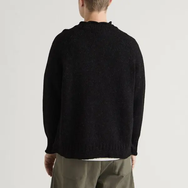 PITTARI Seti Heritage Lambswool Roll Collar Jumper