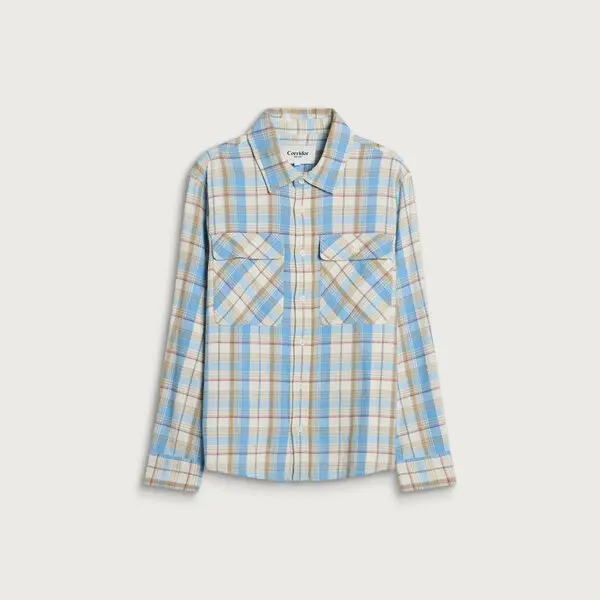 CORRIDOR Vintage Plaid Flannel Ls