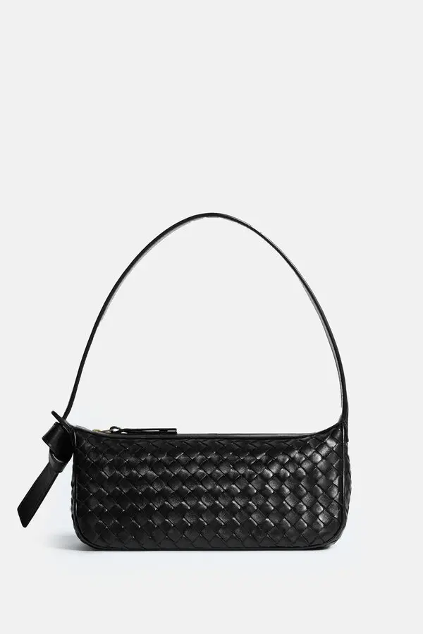 Bottega Veneta Borsa A Spalla Nodo - Nero