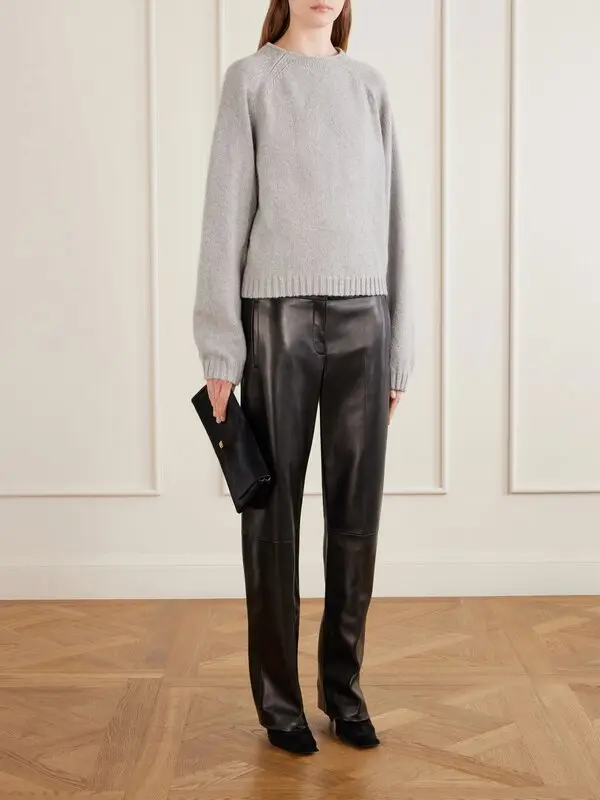 Khaite Simone Cashmere Sweater - Gray