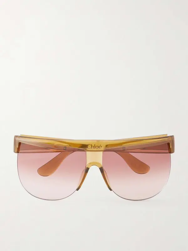 Chloé D-frame Injected Sunglasses