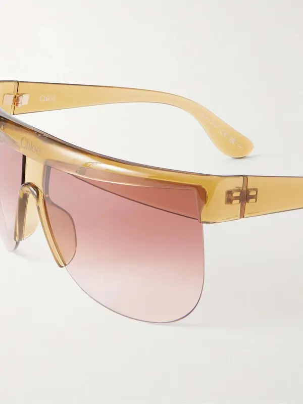 Chloé D-frame Injected Sunglasses