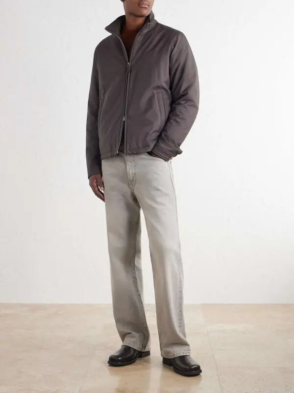 Herno Padded Twill Bomber Jacket