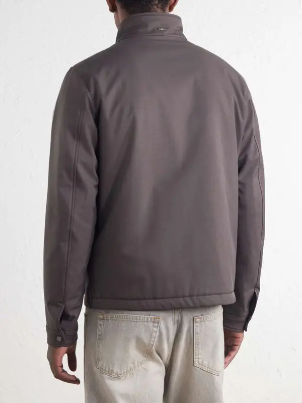 Herno Padded Twill Bomber Jacket
