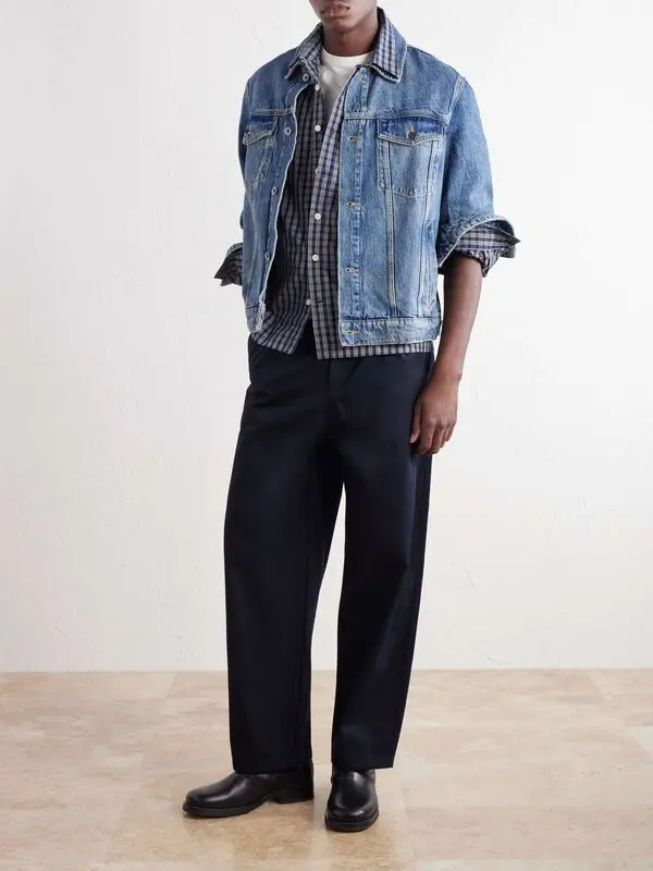 Nn07 Deon 50035 Checked Organic Cotton Shirt