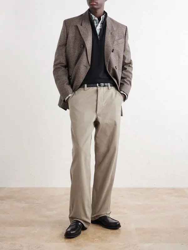 Hartford Wool And Cashmere-blend Half-zip Sweater