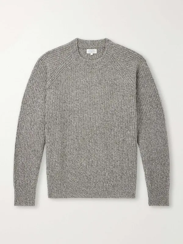 Hartford Marl Wool And Cashmere-blend Sweater