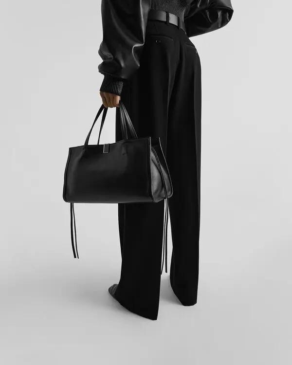 Phoebe Philo Double-handle Tote Bag - Black