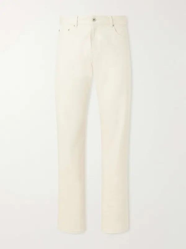 Frescobol Carioca Mendes Straight-leg Jeans - Ecru
