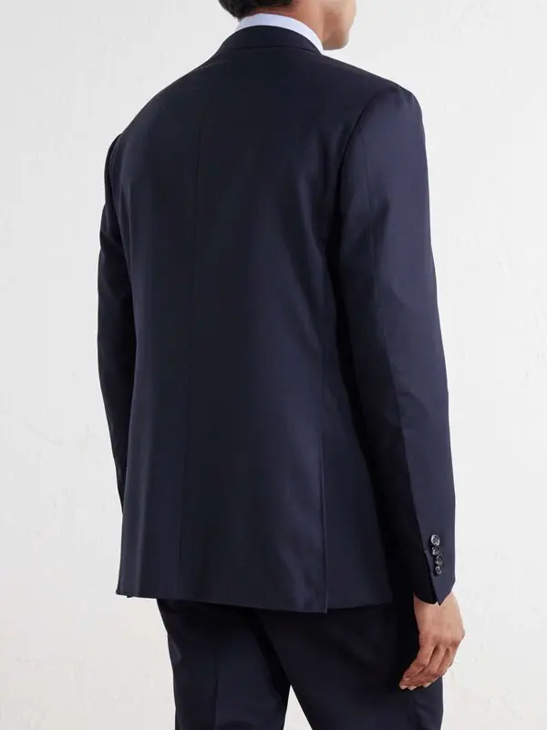 Canali Wool-blend Suit Jacket