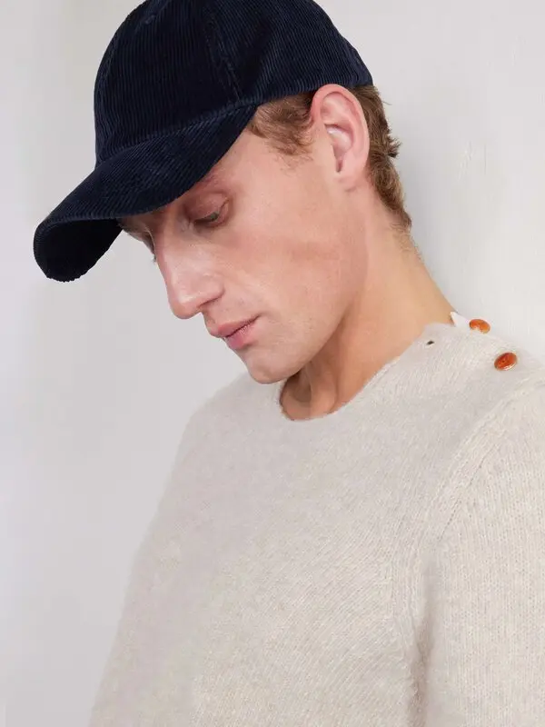 BEAMS Cotton-corduroy Baseball Cap
