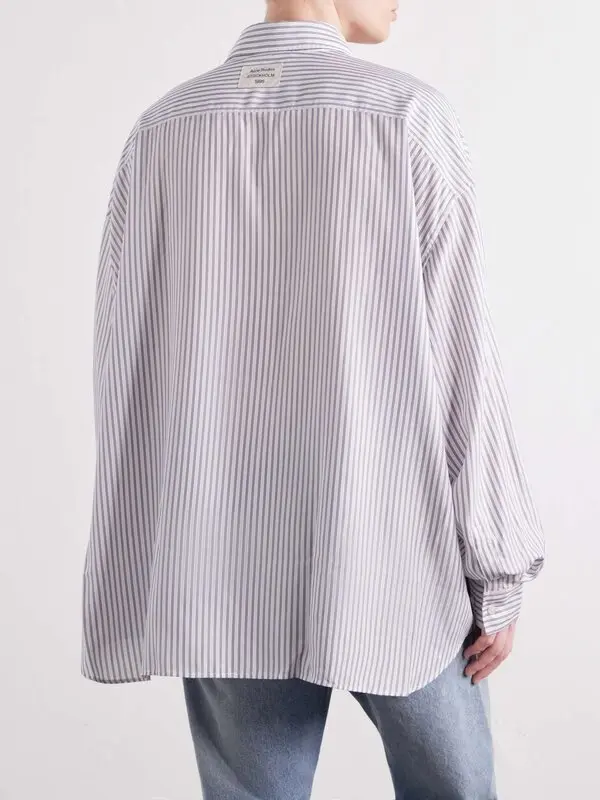 Acne Studios Pinstriped Tencel™ Lyocell Shirt