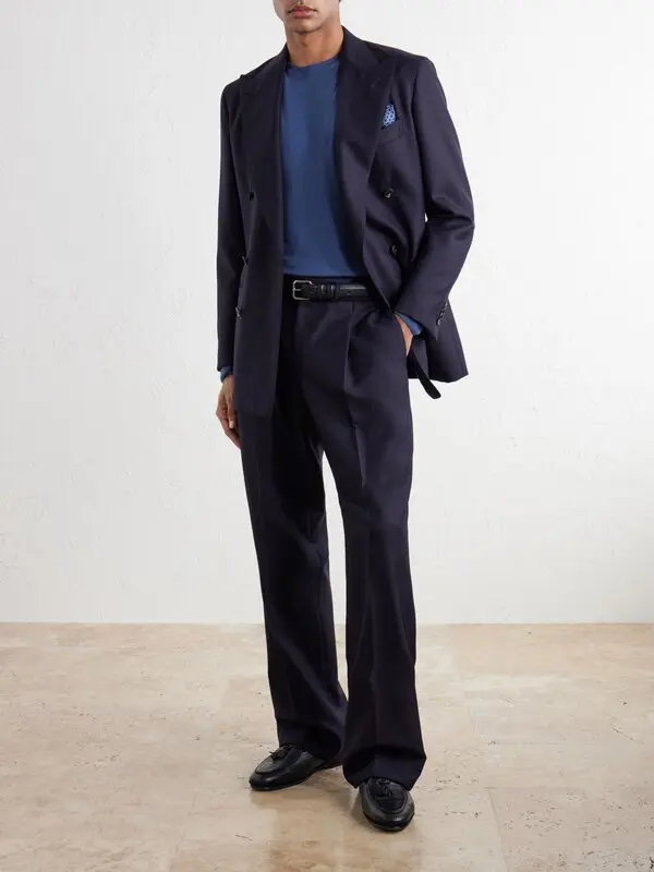 Canali Wool Sweater - Blue