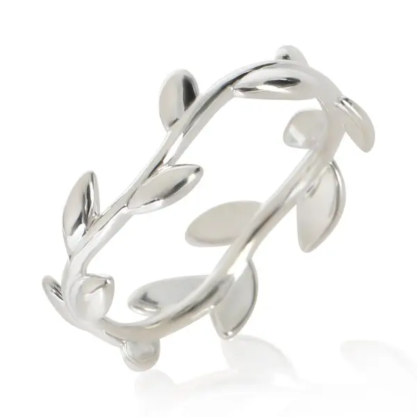 Tiffany & Co. Sterling Silver Paloma Picasso Olive Leaf Ring