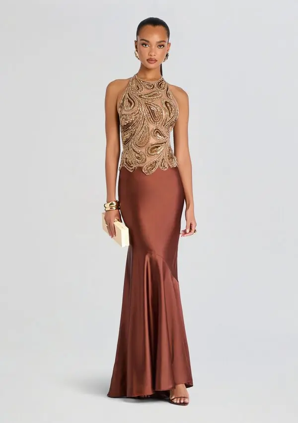 Retrofete Evolet Embroidered Dress