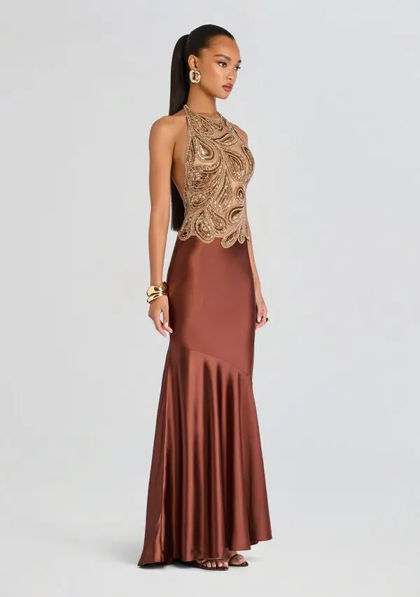 Retrofete Evolet Embroidered Dress