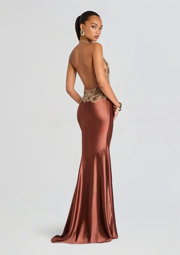 Retrofete Evolet Embroidered Dress